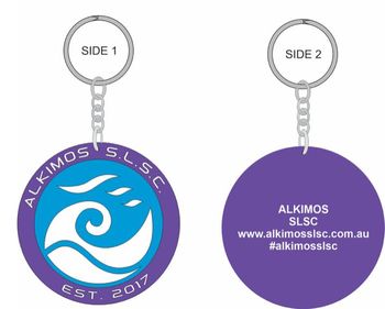 Club Logo Keyrings | Alkimos Surf Life Saving Club